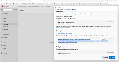 Setup Xamarin Ui Tests In Visual Studio Appcenter