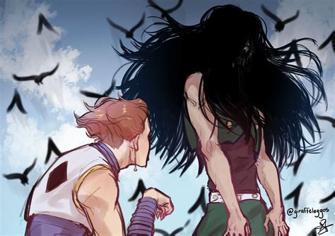 Hisoka Morow And Illumi Zoldyck Hunter X Hunter Drawn By