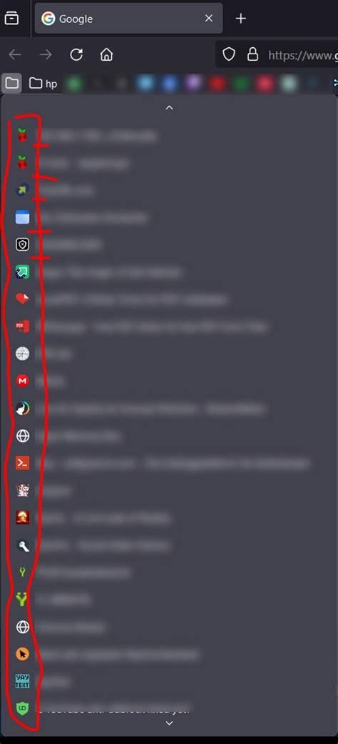 Too Much Spacing In The Bookmarks Rfirefox