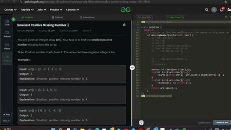 Sarvpreet Kaur On Linkedin Gfgchallenge Dsa Problemsolving Codingjourney