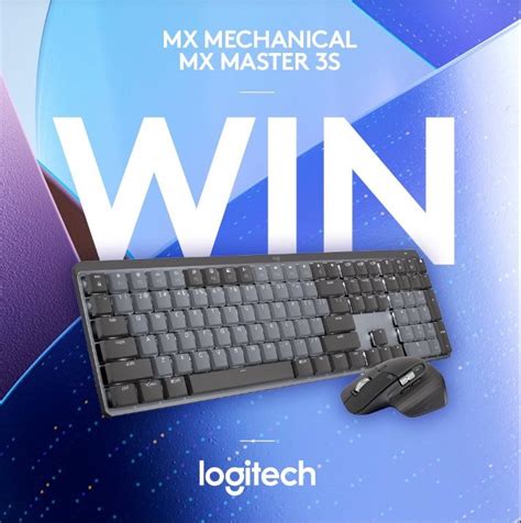 Win The All New MX Mechanical And MX Master S Keyboards From Logitech