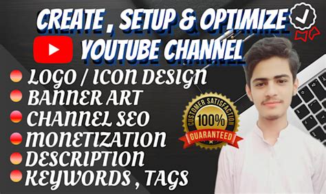 Create Setup And Optimize Youtube Channel With Logo By Jamesstark Fiverr
