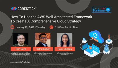 CoreStack The AWS Well Architected Framework Webinar Registration