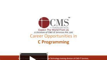 C Programming Presentation Free To Download
