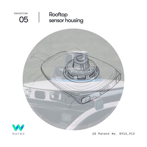 Waymo On Twitter 5️⃣ From 2019 This Design Patent Protects One Design Aspect Of Our Fifth
