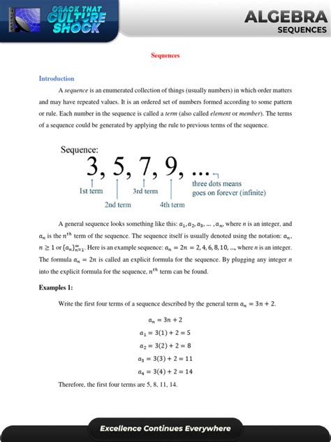 03 Sequences Pdf Sequence Function Mathematics