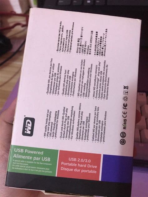 Wd Hard Disk Enclosure Computers And Tech Parts And Accessories Hard Disks And Thumbdrives On Carousell