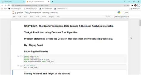 Nagraj Desai On Linkedin Task6 Gripfebruary22 Gripfeb22 Grip Pythonprogramming Datascience