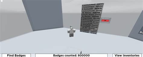 Im One Of The 16 People In The World To Have 800 000 Badges On Roblox My Account Is Mytolc And