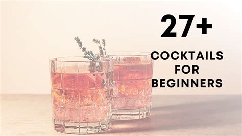 Easy Cocktails For Beginners To Make At Home