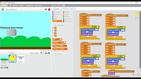 Programando Pacman Con Scratch Parte 2 Youtube