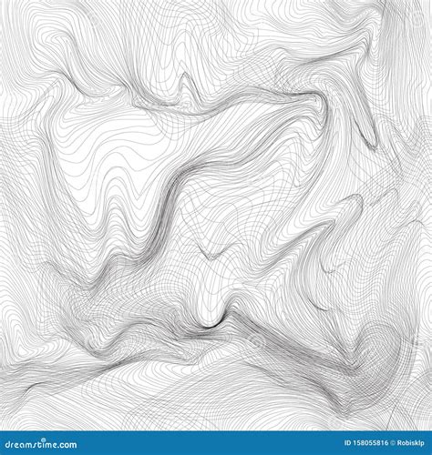 Dynamic Line Art Texture Stock Vector Illustration Of Backdrop
