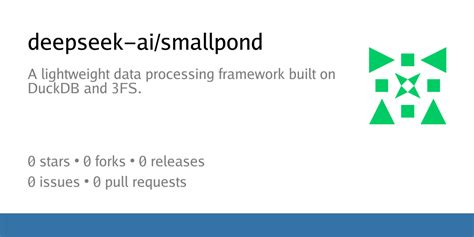 Deepseek Aismallpond A Lightweight Data Processing Framework Built On