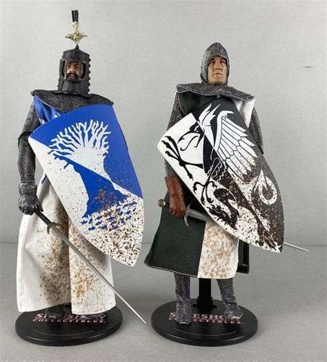 Group Of 2 Sideshow Monty Python And The Holy Grail Action Figures