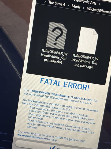 Wicked Whims Error Sims 4 R Thesims4mods