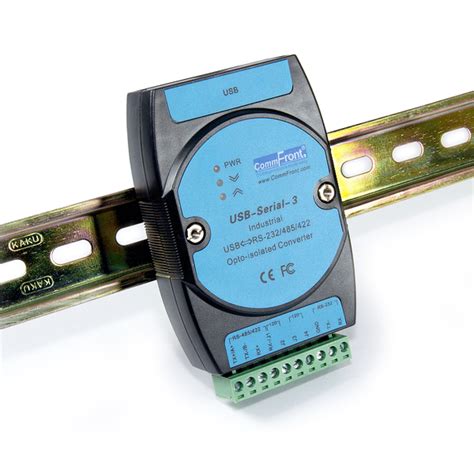 Opto Isolated Usb To Rs232 Rs485 Rs422 Converter Industrial Por