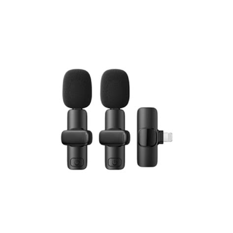 REMAX K03 Lightning Clip Sound Picking Wireless Live Stream Microphone