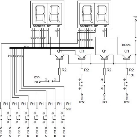 Diagrama esquemático dos displays de sete segmentos Download Scientific Diagram