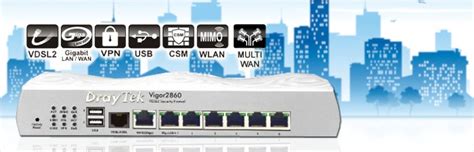 Draytek 2860n Router Nfr Abp Tech