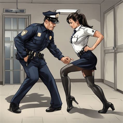Ballbusting Policewoman By Sherwood1986 On Deviantart
