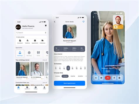 Doctor Consultation Mobile App Behance