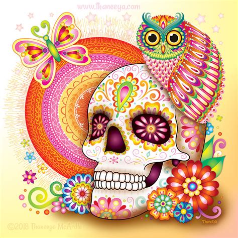 What Does The Skull Represent In Day Of The Dead At Renetta Wallace Blog