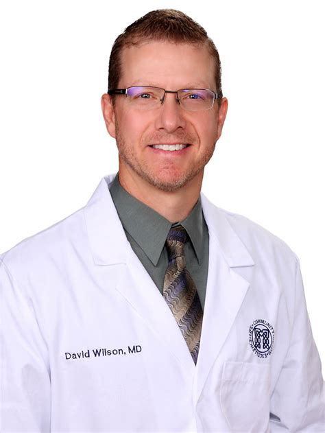 David Wilson Md Memorial Health System
