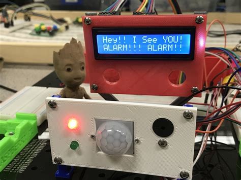 Free 3d File Pir Motion Sensor Alarm For 3dx・template To Download And 3d Print・cults