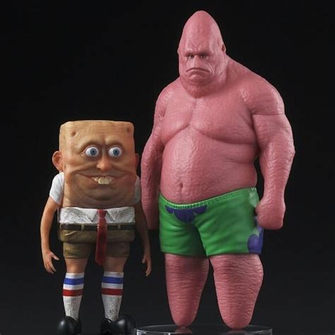 Real Spongebob And Patrick 100 Slickness Gives The Ability To Breathe Underwater R Itemshop