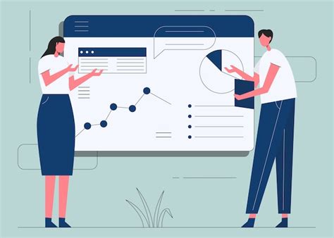 Premium Vector Data Analysis Concept Illustration