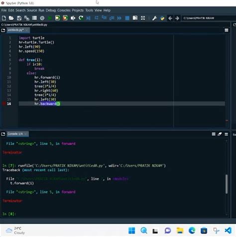 No Love X Programming L How To Draw Tree 🌳 Using Python Nolove Python