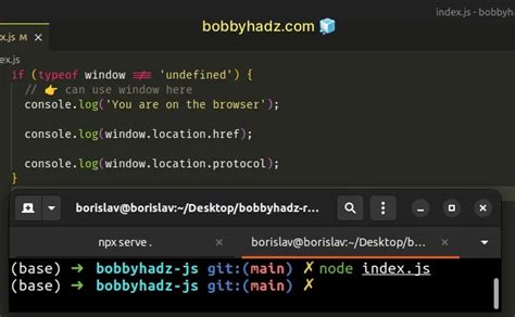 Referenceerror Window Is Not Defined In Javascript Solved Bobbyhadz
