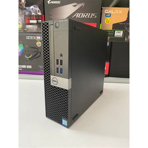 คอมพวเตอร Dell CPU i5 เจน 6 Ram 8 Gb SSD 256 GB ดหนง ฟงเพลง เลนเกมสออนไลน ทางานลนๆ