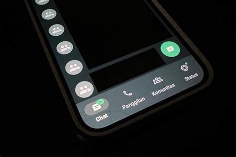 Foto Ramai Tampilan Whatsapp Berubah Menu Chat Jadi Di Bawah