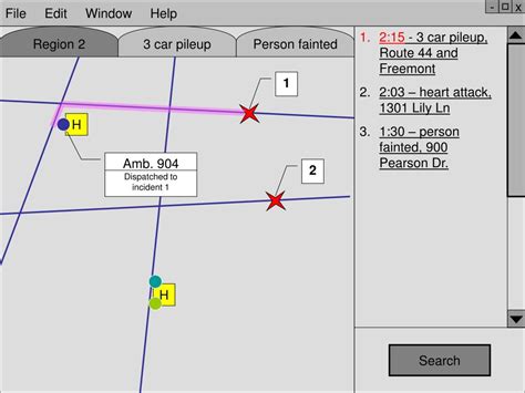PPT Ambulance Dispatch System PowerPoint Presentation Free Download ID 24300