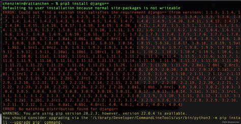 Pip3 安装和卸载django 阿里云开发者社区