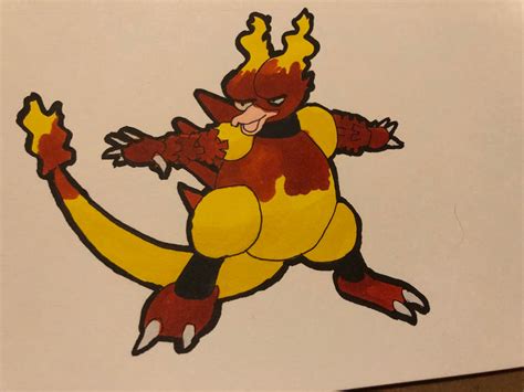 Magmar By Furioustribble On Deviantart