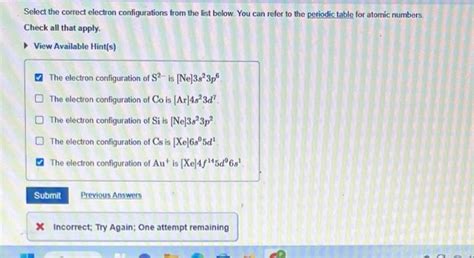 Solved Arrange The Following Elements From Greatest To Least