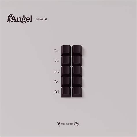 Keykobo Angel Keycaps Doubleshot Abs Divinikey