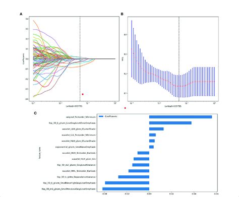 Radiomic Feature Selection Based On Lasso Algorithm And Rad Score