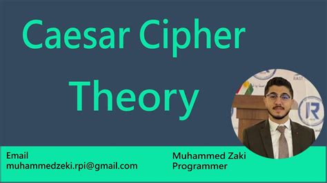 Caesar Cipher Cryptography Theory Kurdish Badini Youtube