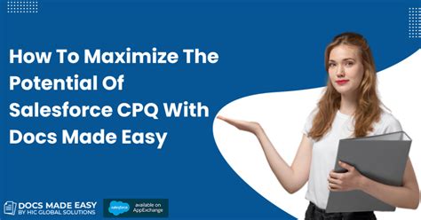 How To Maximize The Potential Of Salesforce Cpq With Docs Made Easy
