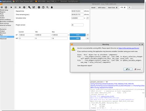 I Cant Open Vtk Mfix Netl Flow Science Software Support