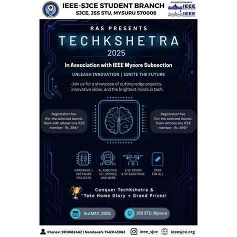 ieee ieeesjce techkshetra2025 ras engineeringinnovation… ieee sjce