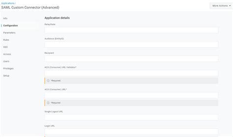 CloudVision Authentication Provider OAuth SAML Configuration