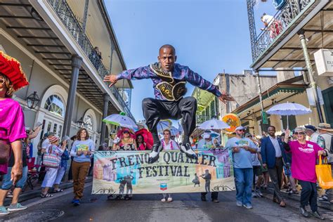 French Quarter Festival Map