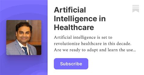artificial intelligence in healthcare amit kumar dey substack