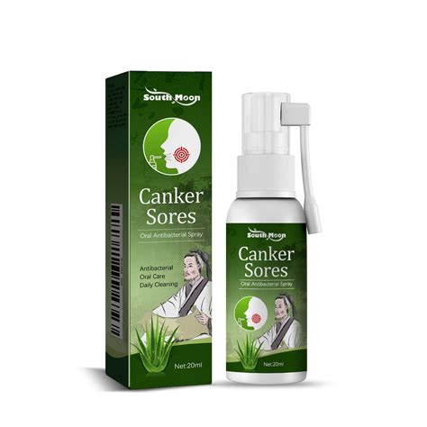 Oral Ulcer Relief Spray Soothing Care For Mouth Sores And Gum Swelling