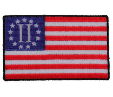 Second American Revolution Flag Patch 2nd Amendment Patches By Ivamis