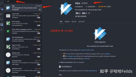 vscode 中使用vim 极简版 知乎